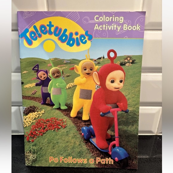 Teletubbies | Toys | Vintage 998 Teletubbies Coloring Activity Book Po ...